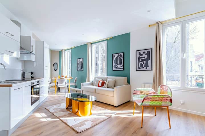 Appartement Lumineux à 5 Minutes De La Capitale - Les Lilas