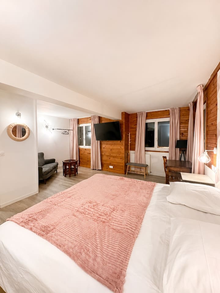 Chambre Cosy Avec Vue Sur Les Montagnes - Corps