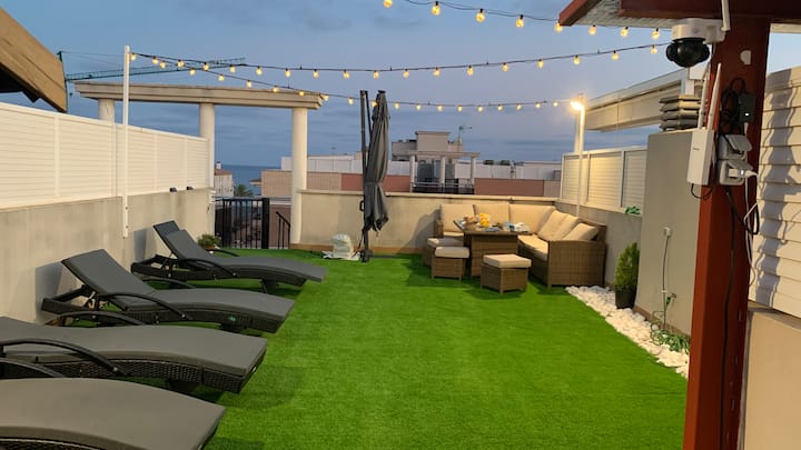 ÁTico Con Terraza Premium Vista Al Mar - Calafell