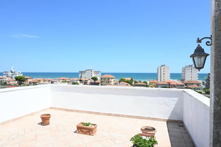 Se298 - Senigallia Penthouse With Sea-view Terrace - Senigallia