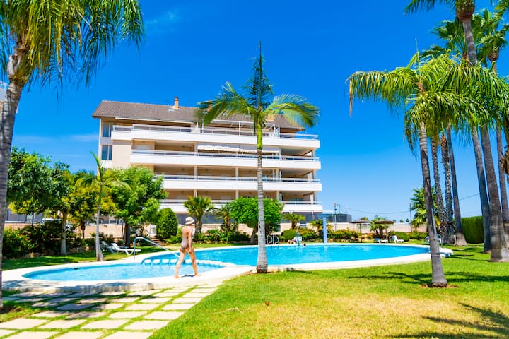 2 Bd Apartment Pool Padel Beach - Dénia
