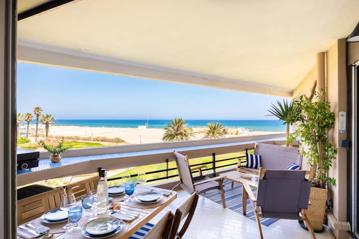 Face Mer, Terrasse Privée Et Luxe à Canet Sud. - Canet-en-Roussillon