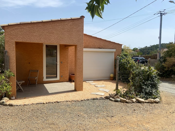 Studio Au Cœur Dun Vignoble - Roquebrun