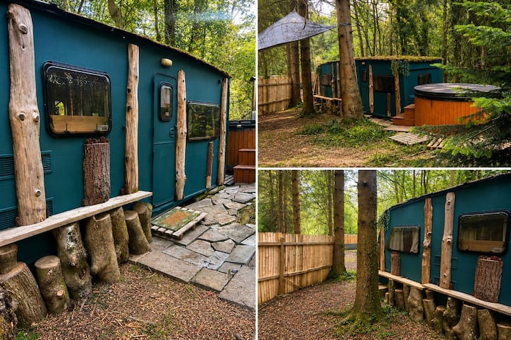Secluded Woodland Retreat. Private Hot Tub Sleeps4 - Bewdley