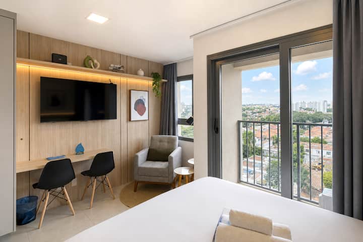 Cama Queen, Cond. Completo, Shopping, Cgh E Metrô - Moema