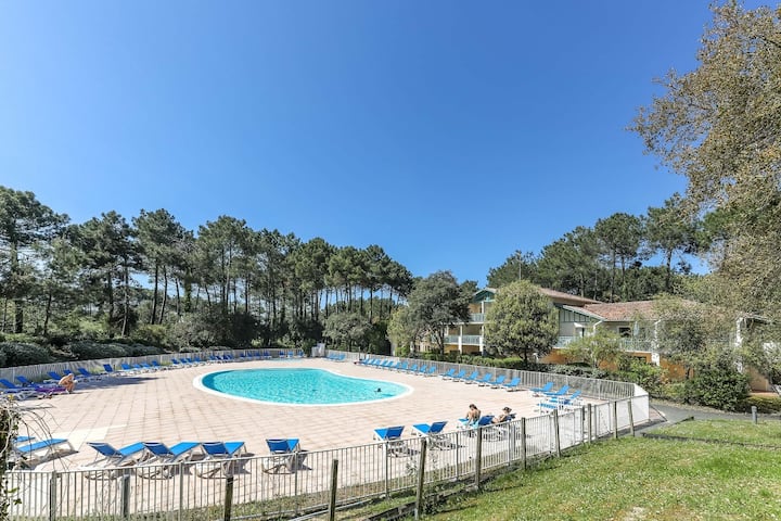 Appartement 4 Personnes 1 Chambre Vue Golf Avec Ba - Seignosse