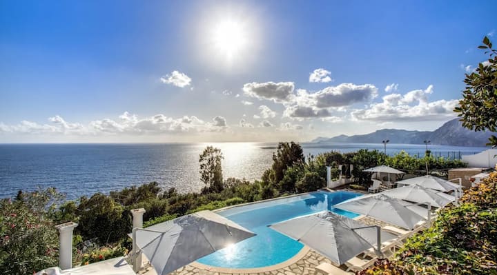 Spacious 5 Bedrooms Villa With Pool - Praiano - Praiano