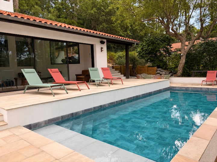 Villa 5 Suites Entre Le Golf Et Le Lac Dhossegor - Capbreton