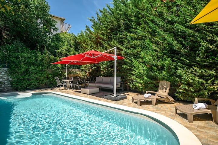 Villa Reckina Havre De Paix Avec Piscine Et Jardin - Roquebrune-Cap-Martin