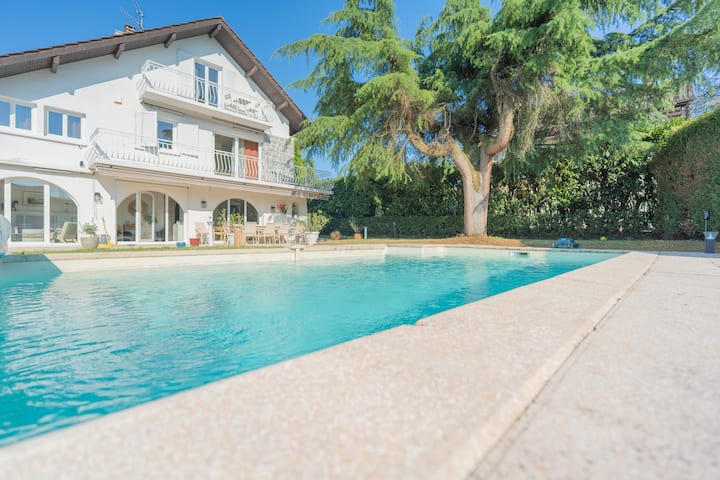 Villa Popayan Du Léman Piscine Sciez 10p - Yvoire