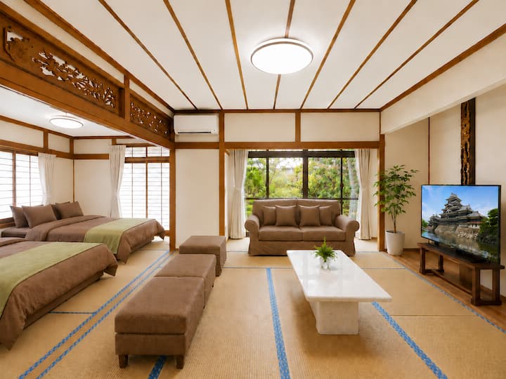 一棟貸切6室・最大16名｜松本の拠点に｜駐車場無料 Willow Stay - Matsumoto