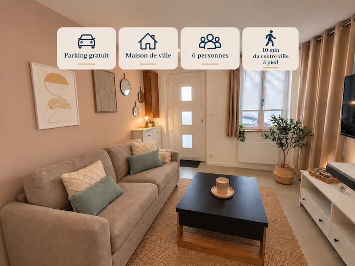 Maison Cosy Au Cœur De Louviers - Pont-de-l'Arche