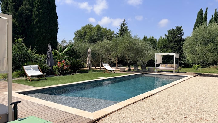 Belle Villa Provençale Avec Piscine - Aubagne