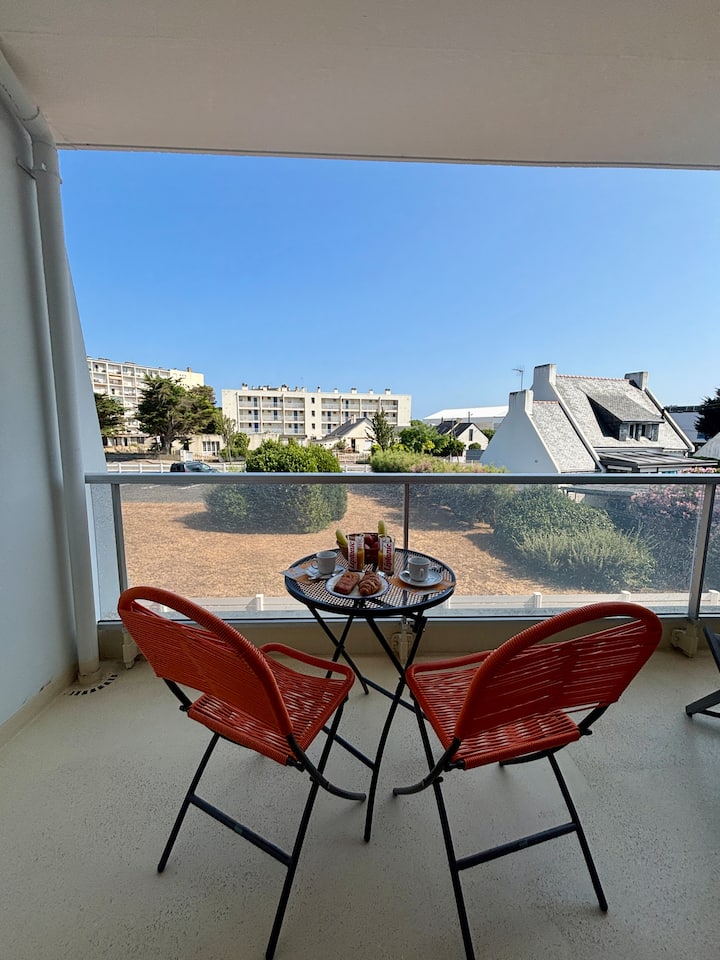 Cocon Avec Balcon Ensoleillé à 5 Min De La Plage - Belle Île