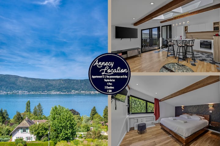 Appartement T3 Rénové | Vue Panoramique Sur Le Lac - Veyrier-du-Lac