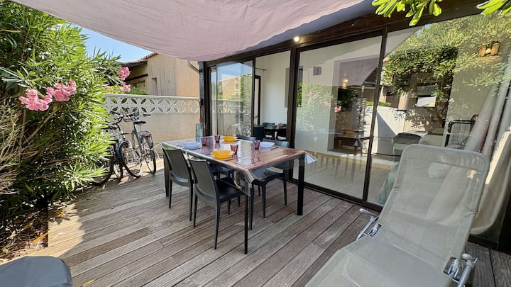 Maison 2 Pièces Mezz 6 Couchages - Gruissan Les Ay - Narbonne