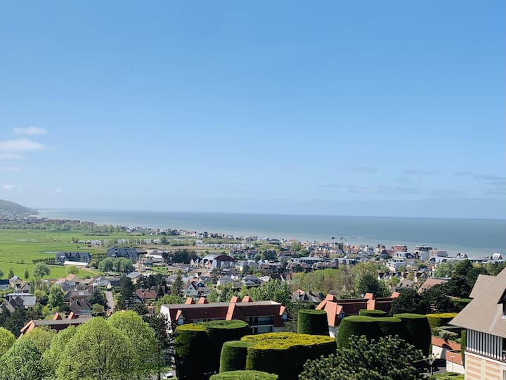 Appartement 2 Personnes 1 Chambre Vue Mer Avec Ter - Blonville-sur-Mer