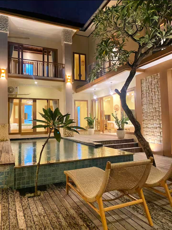 Peaceful 3br Villa With Private Pool In Seminyak - Seminyak