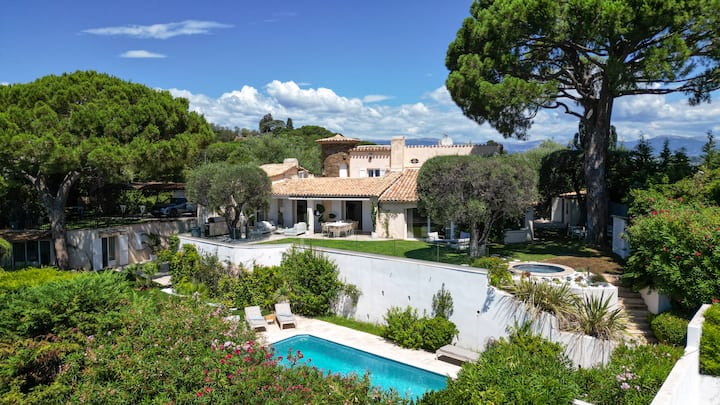 Frgk Luxury Sea View Villa Anita Heated Pool 7 Bed - Cannes