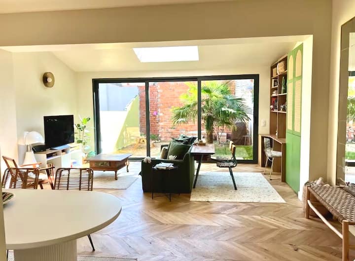 Maison 2 Chambres Clim Jardin à 200m De Bordeaux - Aquitaine