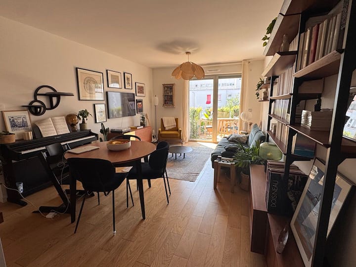 Bel Appartement Familial Et Cosy, Terrasse - Paris