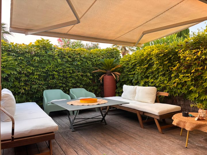 Maison Dolce Vita (2 Jardins, Piscine Et Parking) - Plage de Pampelonne