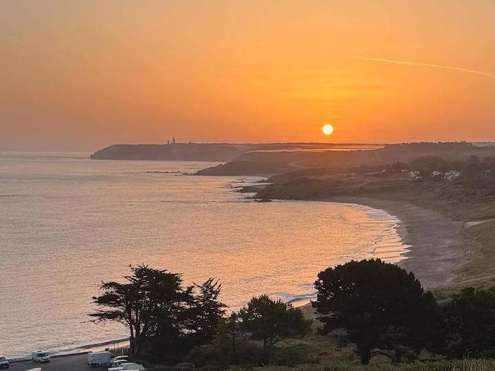Vue Panoramique Sur La Mer Et Le Cap Fréhel - Erquy