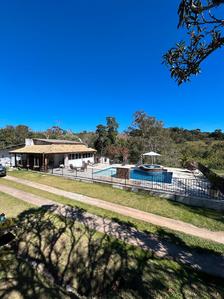 Casa De Campo Aconchegante Com Piscina E Lago! - Atibaia