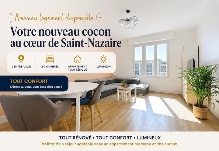 Appartement Lumineux Centre-ville Et Halles - Saint-Brevin-les-Pins
