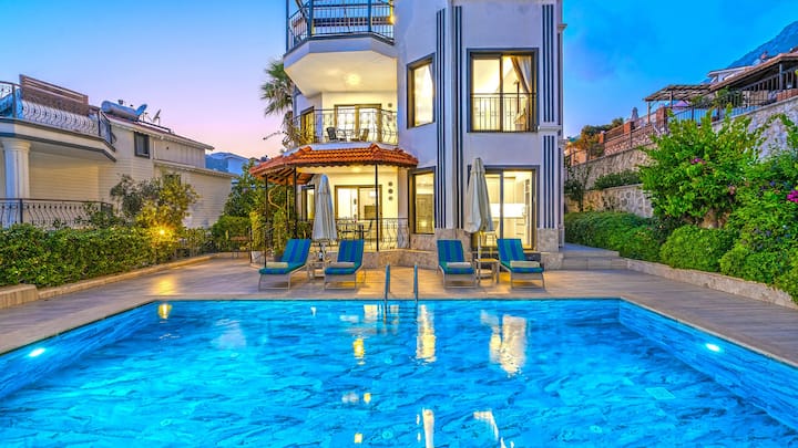 Kalkan Merkeze Yakın Villa Ekinezya - Kalkan