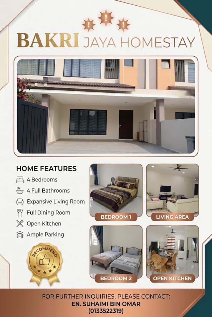 Bakri Jaya Homestay (Muslim Only) - Muar