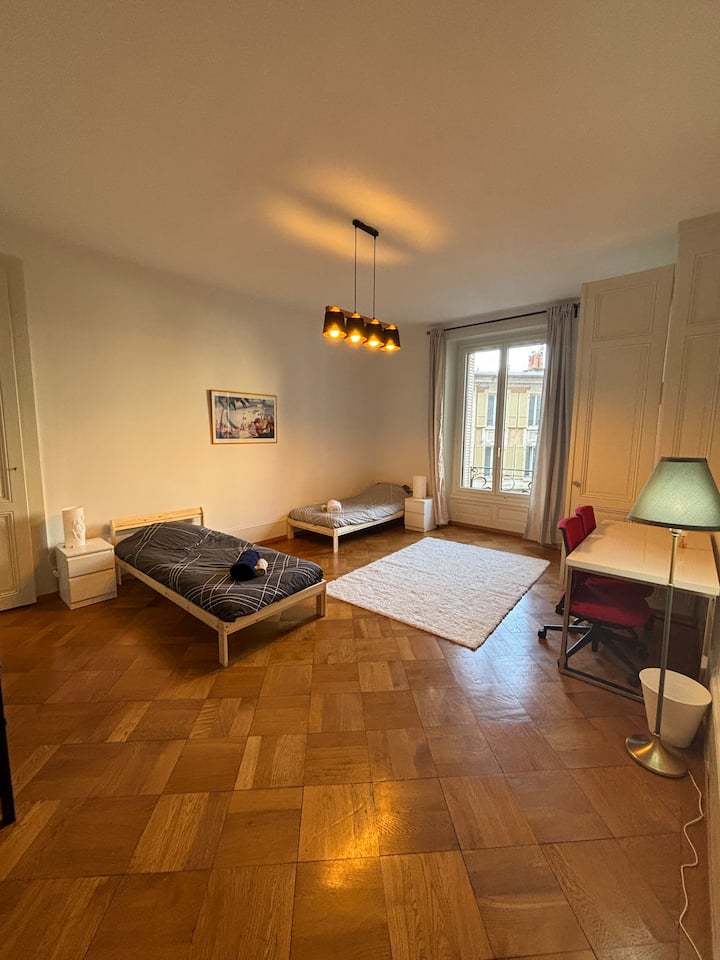 Grande Suite Parentale Au Bord Du Lac Léman - Lausanne