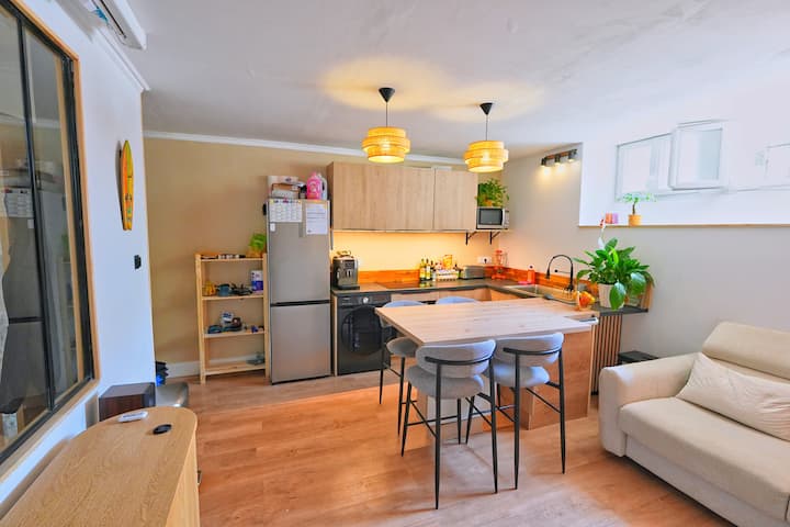 Appartement Cosy T2 36m2 Rénové à Neuf Wifi - Guéthary