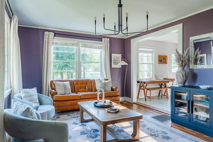 8 Min Dt Gvl, King Bed, Pet Friendly, Fenced Yard - Greenville, SC