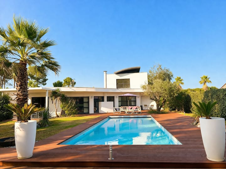 Modern Villa With Pool 10 Mins To Hossegor Beaches - Hossegor