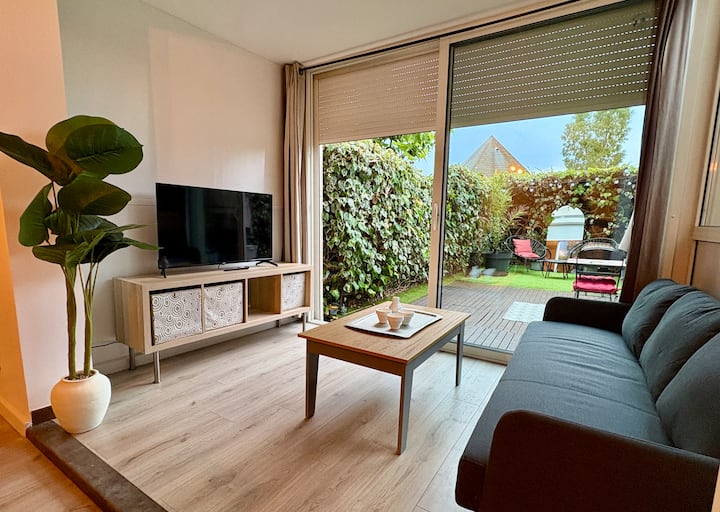 T3 Climatisé Jardin Barbecue, Piscine Et Parking - Palavas-les-Flots
