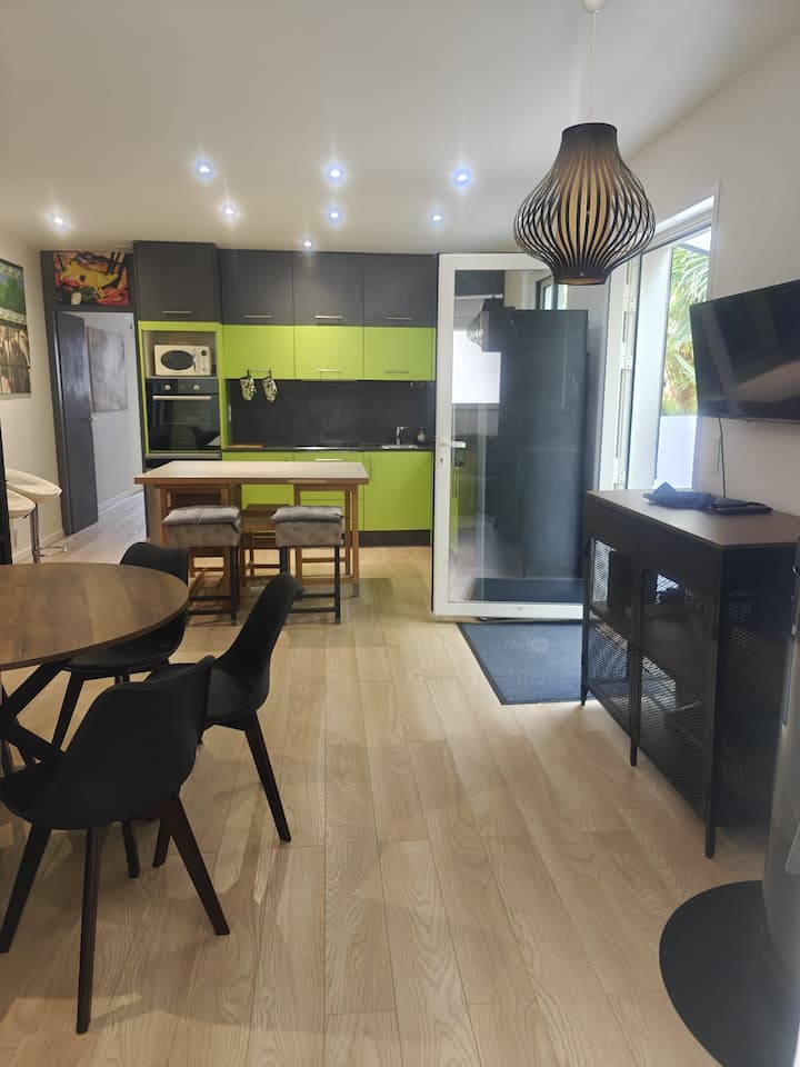 Bel Appartement Familial Avec Terrasse Et Parking - Hondarribia