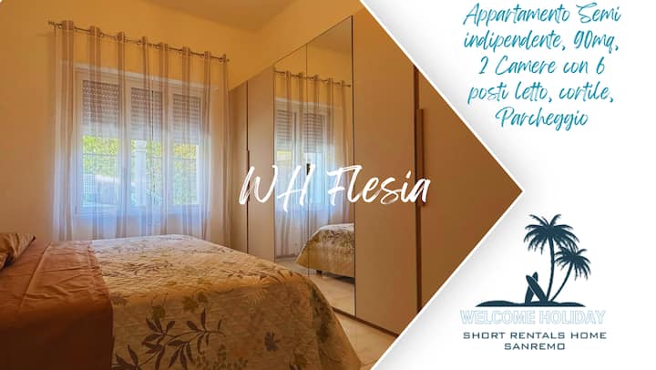 Wh-flesia Home-6 Posti Letto-parking-cortile - Sanremo