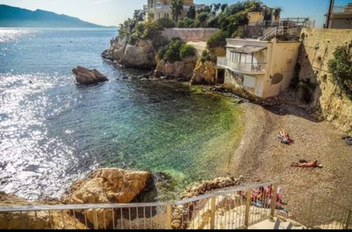 Maison De Ville Sur La Corniche Pour 7 Personnes - Marseille