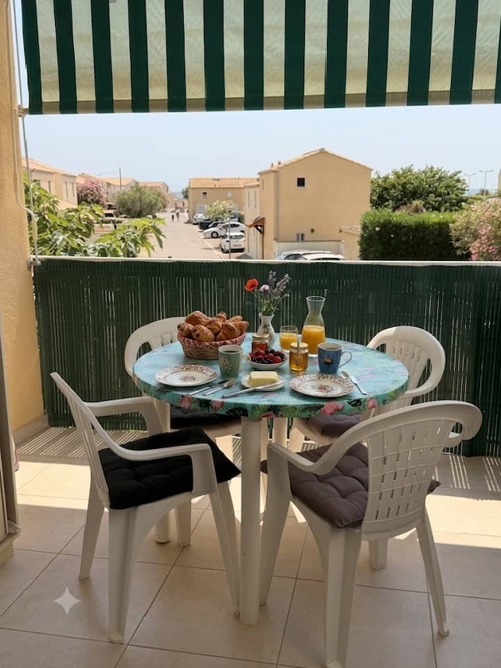 T2 Vue Mer Et Flamants Roses - Frontignan