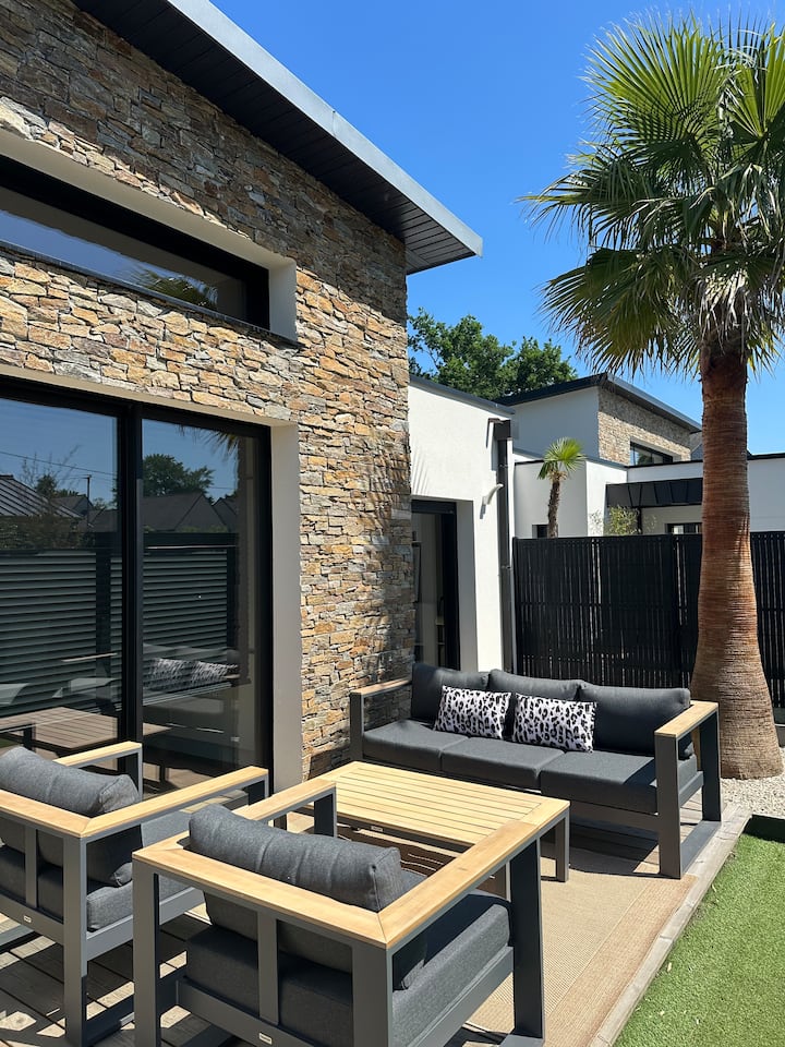 Villa Contemporaine Jacuzzi Plage à 5 Min - Brittany
