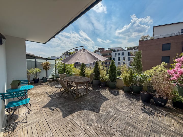 Terrasse Xxl & Havre De Paix Proche De Paris ! - Meudon