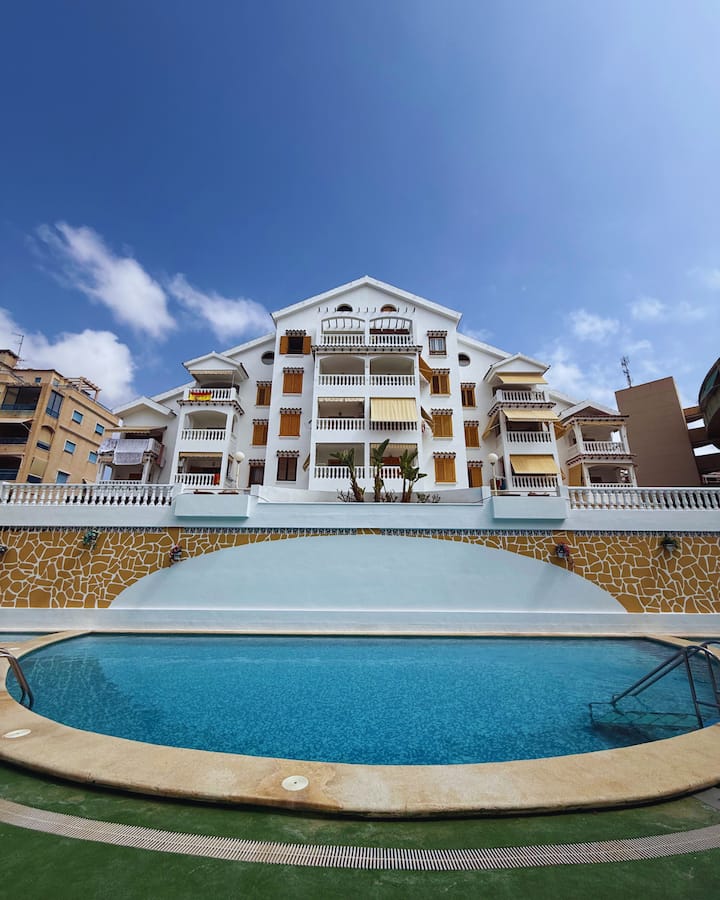 Apto Familiar, Cerca De La Playa. Piscina Y Garage - La Marina