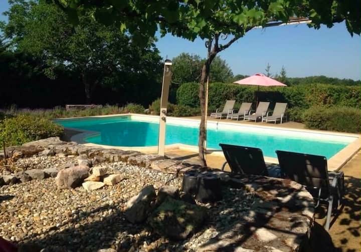 Domaine 2 Gîtes Avec Piscine14 Pers15 Mn Padirac - Lot