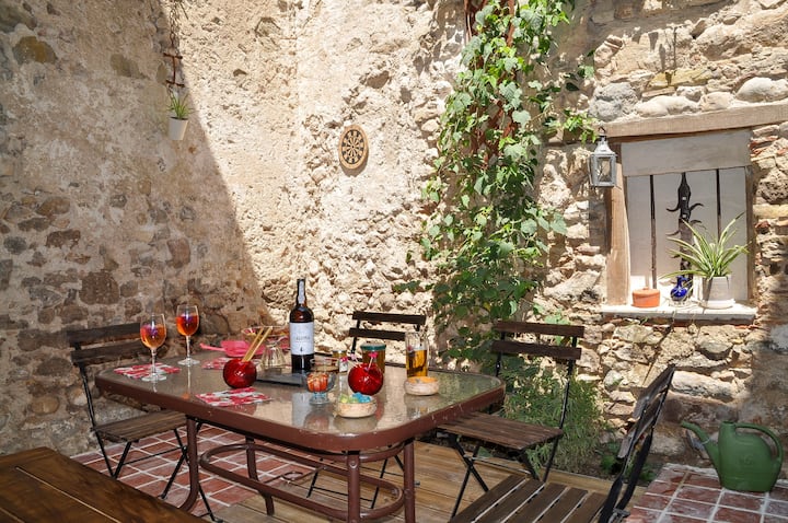 Maison De Caractère En Pierre & Patio - Aude