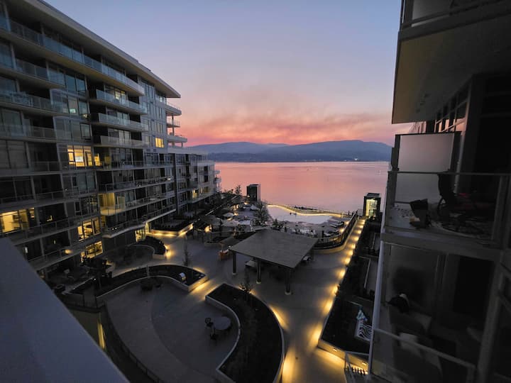 Lakefront 2br | Pool · Hot Tubs · Golf Sim · Dogs - Kelowna