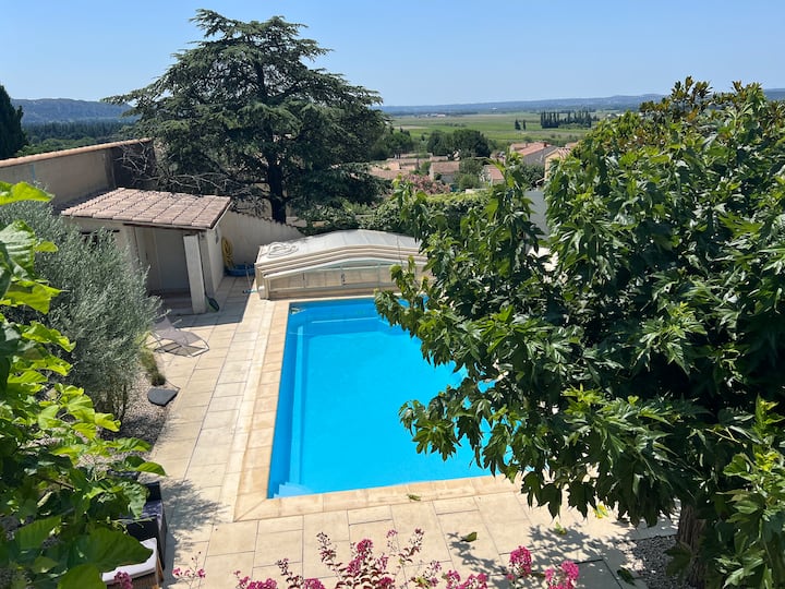 3 Ch Proche D'avignon - Piscine - Superbe Vue - Châteauneuf-du-Pape
