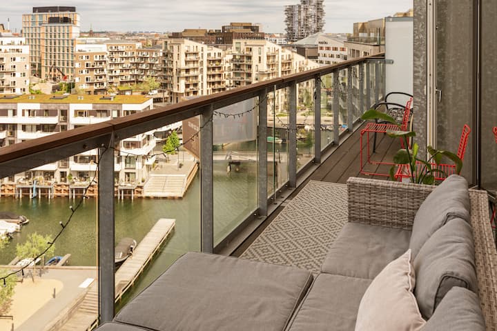 Penthouse By The Copenhagen Harbour - Kopenhagen