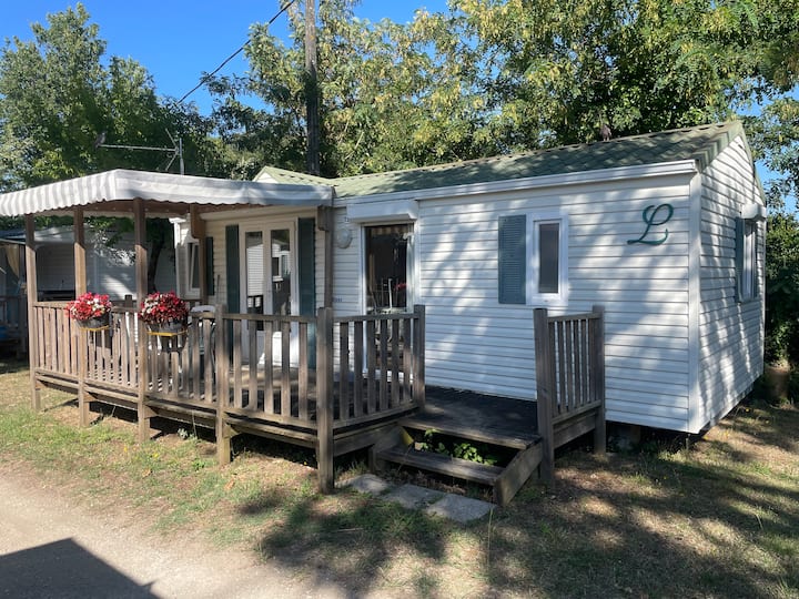 Agréable Mobile Home Proche Estuaire - Semussac