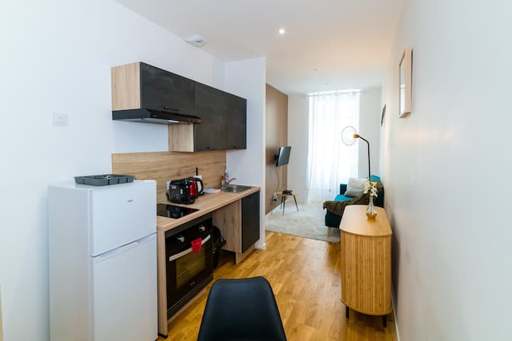 Centre-ville Macon - Netflix/wifi - 5 Mn Gare Sncf - Mâcon